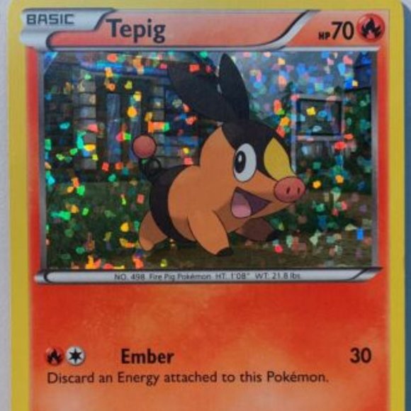 Pokemon | Toys | Mcdonalds Pokmon 25th Anniversary Holographic Tepig Card | Poshmark